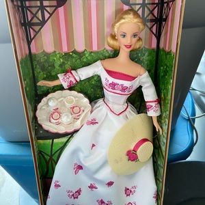 Mattel | Toys | Nib Victorian Tea Barbie From 202 Tea Set | Poshmark